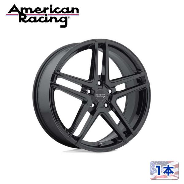 【ブランド】American Racing （アメリカンレーシング）　【商品内容】17インチアルミホイール 1本　【サイズ】17×7.5J 5H 114.3 +42 CB72.56　【カラー】GLOSS BLACK　【メーカー品番】AR90...