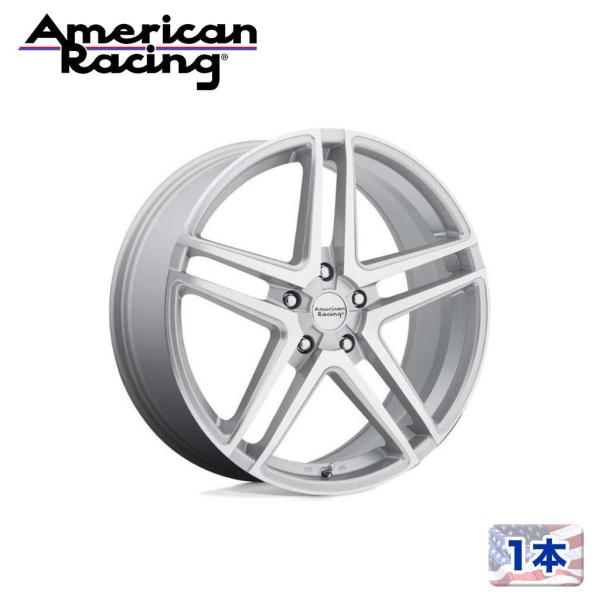 [ ブランド ] American Racing アメリカンレーシング[ 商品内容 ] 17インチアルミホイール 1本[ ホイールサイズ ] 17×7.5J 5H 120 +42 CB74.1[ カラー ] シルバーマシンド[ メーカー品番...