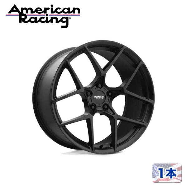 【ブランド】American Racing （アメリカンレーシング）　【商品内容】19インチアルミホイール 1本　【サイズ】19×8.5J 5H 120.65 +50 CB70.3　【カラー】SATIN BLACK　【メーカー品番】AR92...