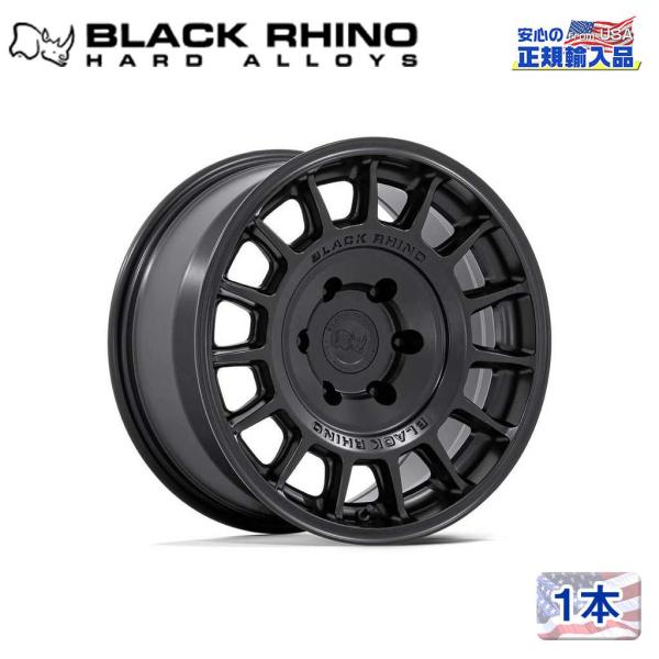 [ブランド] Black Rhino ブラックライノ[シリーズ] BR015 VOLL[ホイールサイズ] 15×7J 5H 100 +15 CB72.56[カラー/フィニッシュ] マットブラック[メーカー品番] BR015MX1570511...