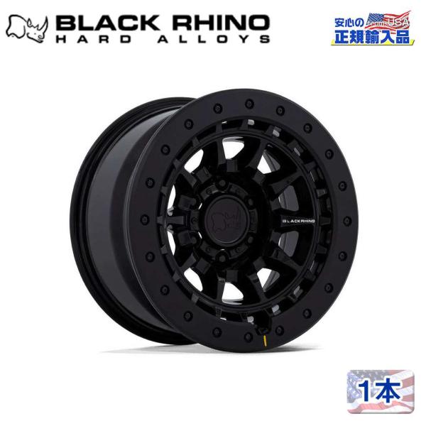 [ブランド] Black Rhino ブラックライノ[シリーズ] BR016 TUSK[ホイールサイズ] 17×8.5J 6H 135 ±0 CB87.1[カラー/フィニッシュ] グロスブラック[メーカー品番] BR016BX1785630...