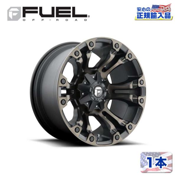 [ブランド]FUEL OFFROAD[シリーズ]D569 VAPOR[カラー]MATTE BLACK DOUBLE DARK TINT[適合車種]汎用[商品内容]20インチアルミホイール 1本[サイズ]20×9 8H165.1 +20 CB...