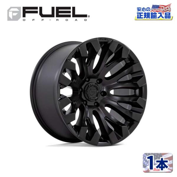 【ブランド】FUEL OFFROAD（フューエルオフロード）　【商品内容】20インチアルミホイール 1本　【サイズ】20×9 6H 139.7 +1 CB106.1　【カラー】BLACKOUT（ブラックアウト）　【メーカー品番】D83120...