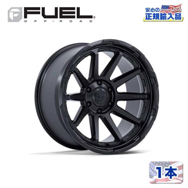 [ブランド] FUEL OFFROAD[シリーズ]FC887 CIRCUIT[カラー]MATTE BLACK(マットブラック)[適合車種]汎用[商品内容]17インチ アルミホイール 1本[サイズ]17×9 5H 127 1 CB71.5《注...