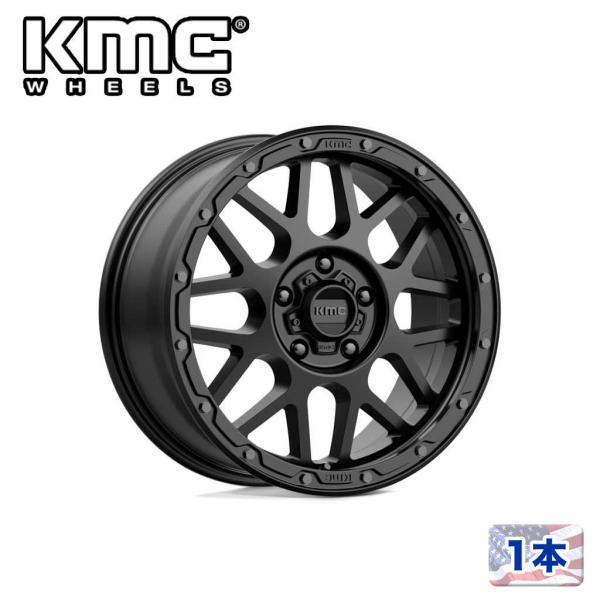 [ブランド]KMC WHEEL[シリーズ]KM535 GRENADE OFF-ROAD[カラー]MATTE BLACK/マットブラック[適合車種]汎用[商品内容]17インチホイール 1本[サイズ]17×9 6H 139.7 -12 CB10...