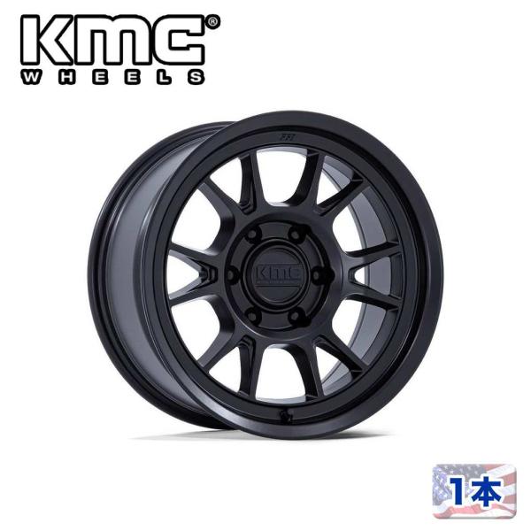 [ブランド]KMC [シリーズ]KM729 RANGE[ホイールサイズ]17×8.5J 6H 139.7 -10 CB106.1[カラー/フィニッシュ] MATTE BLACK[メーカー品番]KM729MX17856810N [出荷品番]K...