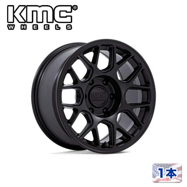 [ブランド]KMC WHEEL[シリーズ]KM730 HATCHET[カラー]MATTE BLACK/マットブラック[適合車種]汎用[商品内容]17インチホイール 1本[サイズ]17×8.5 6H 135 +25 CB87.1《注意》ご注文...