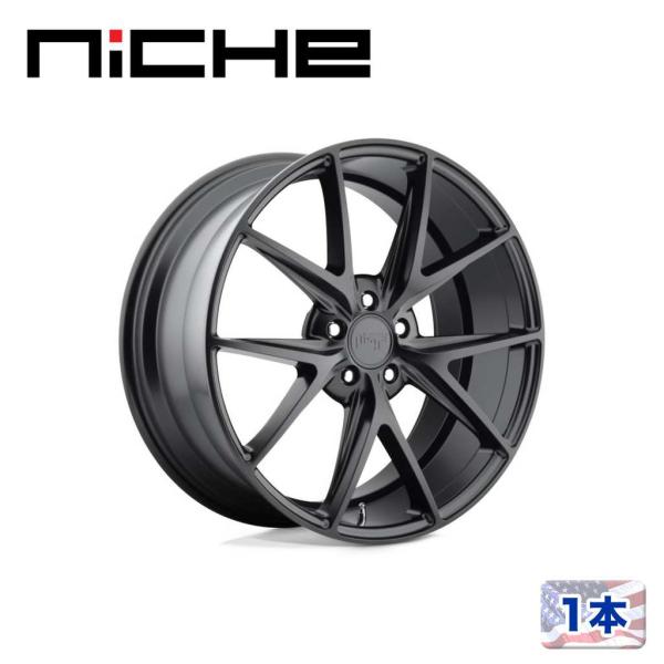 【ブランド】NICHE　【商品内容】20インチアルミホイール 1本　【サイズ】20×9J 5H 127 +35 CB71.5　【カラー】MATTE BLACK（マットブラック）　【メーカー品番】M117209075+35　【出荷品番】M11...