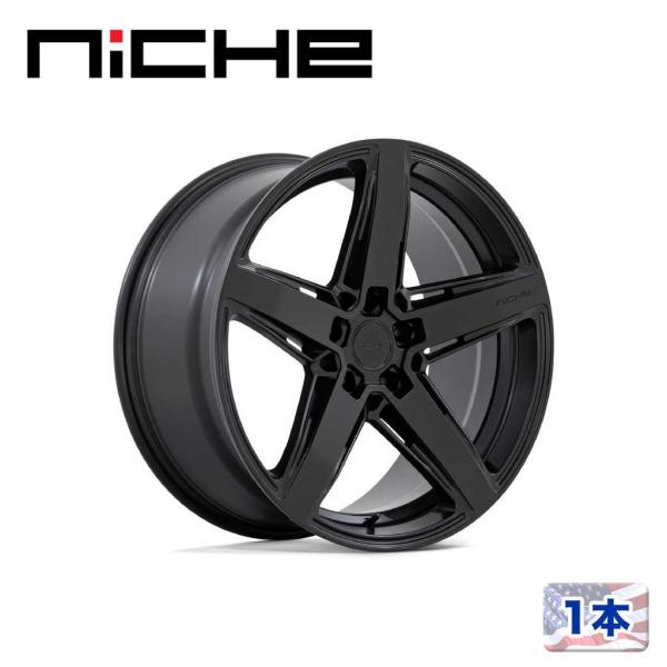 【ブランド】NICHE　【商品内容】20インチアルミホイール 1本　【サイズ】20×9.5J 5H 112 +32 CB66.56　【カラー】MATTE BLACK（マットブラック）　【メーカー品番】M2692095F8+32　【出荷品番】...