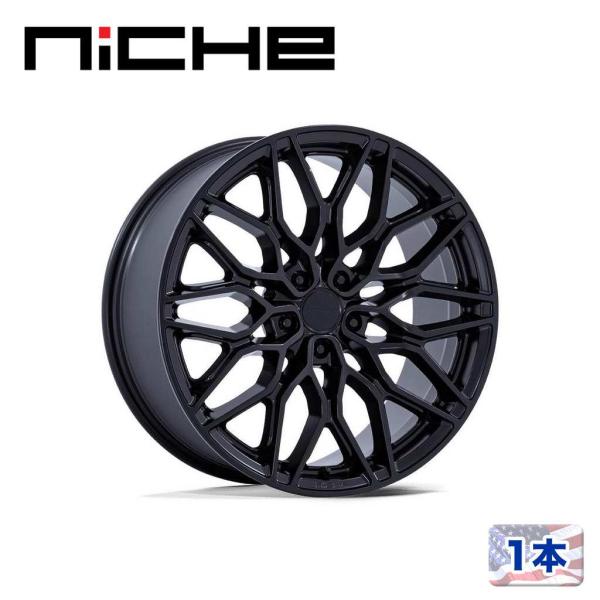 [ブランド] NICHE[シリーズ]NC277 CALABRIA 5[カラー]MATTE BLACK(マットブラック)[適合車種]汎用[商品内容]20インチ アルミホイール 1本[サイズ]20×9 5H 112 +20 CB66.56《注意...