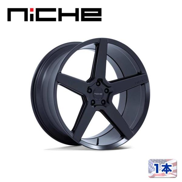 [ブランド] NICHE[シリーズ]NC283 MODENA[カラー]MATTE BLACK(マットブラック)[適合車種]汎用[商品内容]20インチ アルミホイール 1本[サイズ]20×10.5 5H 112 +30 CB66.56《注意》...