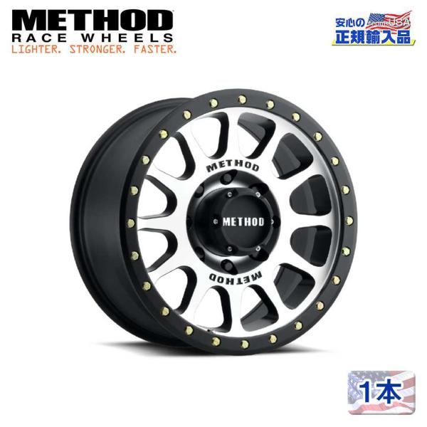 [ブランド]Method Race Wheels メソッドレースホイール[シリーズ]MR305 NV[カラー][適合車種]汎用[商品内容]16インチアルミホイール 1本[サイズ]16×8J 5H114.3 ±0 CB83《注意》ご注文後のキ...