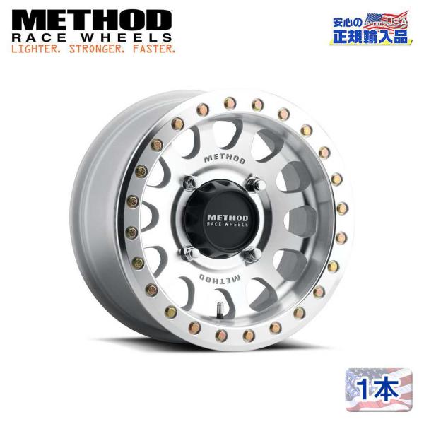 [ブランド]Method Race Wheels [シリーズ]MR401 UTV Beadlock[カラー]MACHINED - RAW [適合車種]汎用[商品内容]15インチアルミホイール 1本[サイズ]15×7 5H114.3 +38 ...