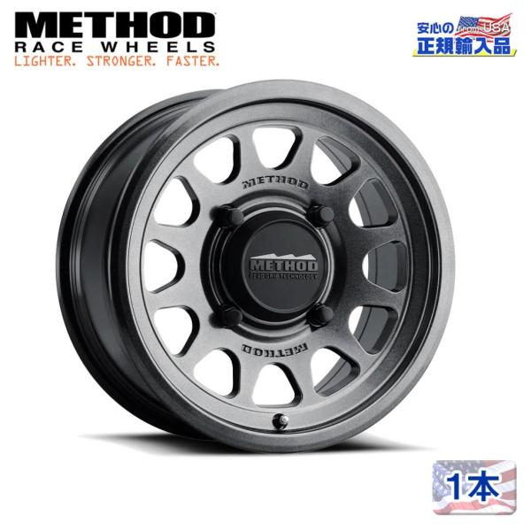 [ブランド]Method Race Wheels メソッドレース[シリーズ]MR414 Bead Grip[カラー]GRAPHITE[適合車種]汎用[商品内容]15インチアルミホイール 1本 [サイズ]15×10 4H136 +25 CB1...
