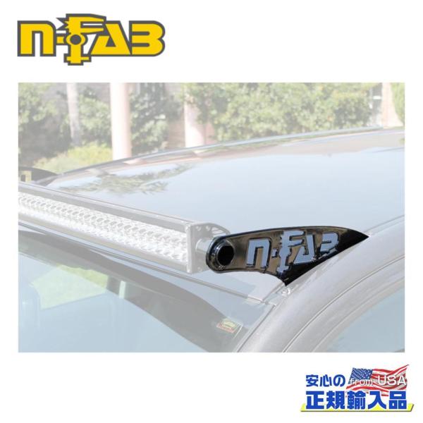 [ブランド]N-FAB（エヌファブ） [商品内容]ライトバーマウント / ライトバーブラケット 1台分 [カラー/フィニッシュ]グロスブラック　[材質]スチール [適合車種]Ford Raptor フォード ラプター F-150 　[適合年...