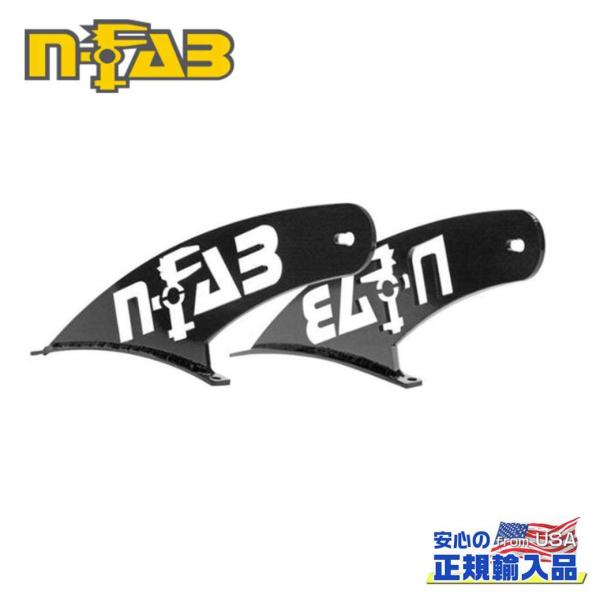 [ブランド]N-FAB（エヌファブ） [商品内容]ライトバーマウント / ライトバーブラケット 2個セット [カラー/フィニッシュ]テクスチャーブラック　[材質]スチール [適合車種]TOYOTA FJ Cruiser トヨタ FJクルーザ...