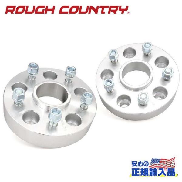 [ブランド] Rough Country ラフカントリー[商品内容] ホイールスペーサー 厚さ:2インチ(約50mm) 2個セット ボルトパターン:5H PCD127[適合ボルトパターン] 5H PCD127[適合車種] Jeep Glad...