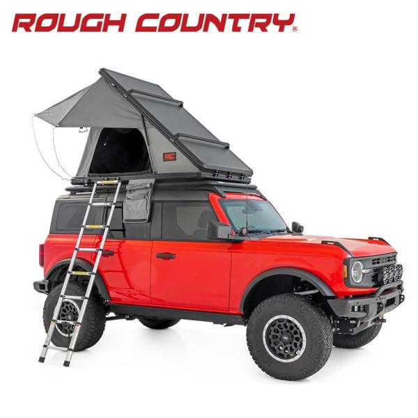 [ ブランド ] ROUGH COUNTRY / ラフカントリー[ 商品内容 ] ハードシェル ルーフトップテント 2〜3人用[ 耐荷重 ] 約270kg[ 注意事項 ] 個人宅配送不可[ 出荷品番 ] RC99077[ メーカー品番 ] ...