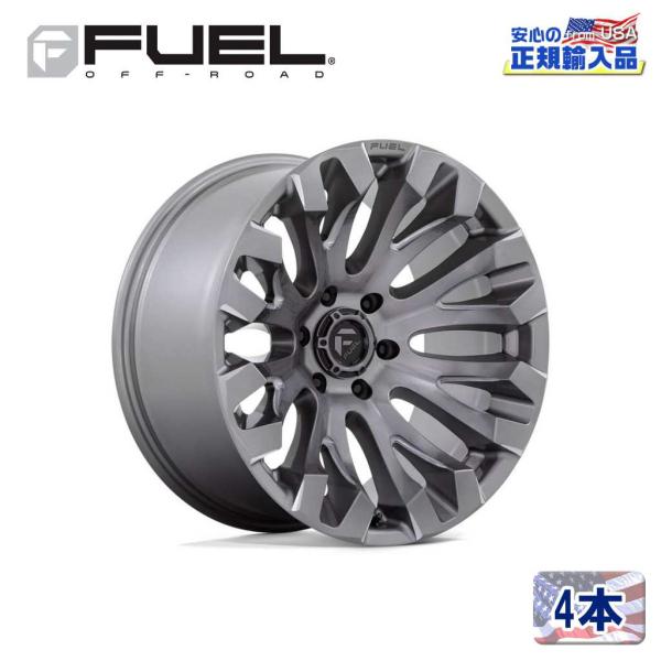 【ブランド】FUEL OFFROAD（フューエルオフロード）　【商品内容】18インチアルミホイール 4本　【サイズ】18×9 6H 135 +1 CB87.1　【カラー】PLATINUM（プラチナム）　【メーカー品番】D8301890895...