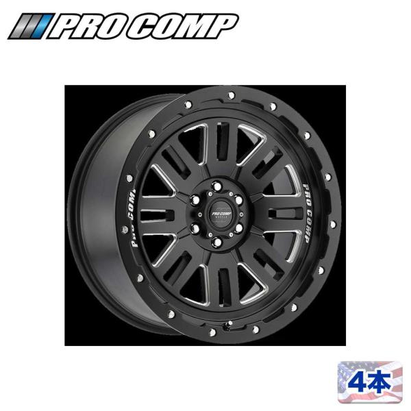 [ ブランド ] PRO COMP プロコンプ[ 商品内容 ] 17インチアルミホイール 4本[ シリーズ ] PA61 COGNOS / コグノス[ ホイールサイズ ] 17×9J 5H 127 -6 CB71.5[ カラー ] サテンブ...