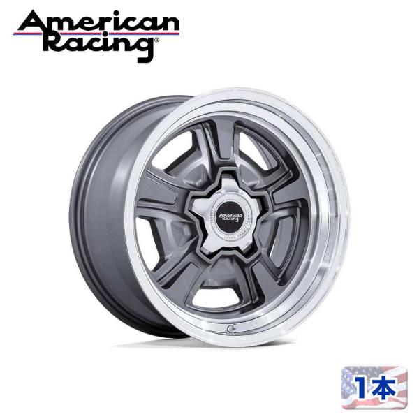 [ ブランド ] American Racing アメリカンレーシング[ 商品内容 ] 18インチアルミホイール 1本[ ホイールサイズ ] 18×9J 5H 139.7 ±0 CB87.1[ カラー ] アンスラサイト/ダイアモンドカット...