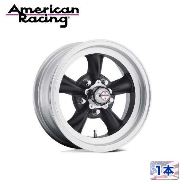 【ブランド】American Racing （アメリカンレーシング）　【商品内容】15インチアルミホイール 1本　【サイズ】15×4.5J 5H 114.3 -15 CB83.06　【カラー】SATIN BLACK W/ MACHINED ...