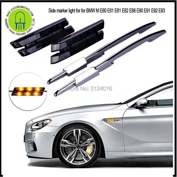 仕様:電圧: 12vワット数: 3ワット素材: ABSハウジング + LEDライトルーメン: 162LMLEDライトカラー: 琥珀色パッケージ付属:BMW用2 * LEDサイドマーカーライト2 * ロゴプレート4*3メートル粘着テープBmw...