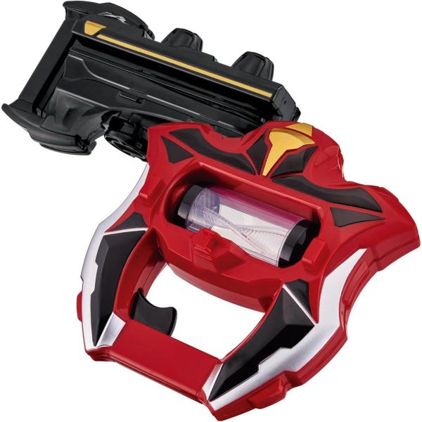 コンパクトな変身アイテムの新シリーズ「サウンドウルトラなりきり」より「ジードライザー」が登場！「音」と「ギミック」でなりきり遊びが楽しめます。付属の装填ナックルにジードライザーをスライドさせて、カプセルリード音が鳴る！さらにトリガーを押し込...