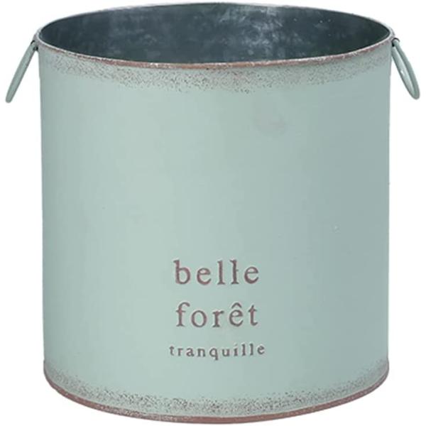 "寄せ植えにぴったりなハウスプランツシリーズロゴが凸になっています。表面はザラザラ仕上げです。鉢には底穴がありますが、内部に水漏れを防ぐための透明ビニールポット（ライナー）がついていますので、鉢カバーとしてもご利用いただけます。直接植物を植...