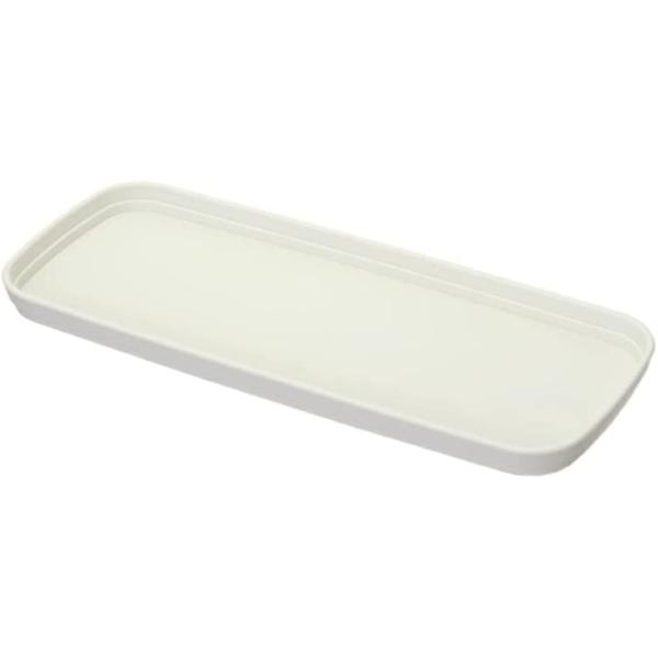 フレグラープランター30型の受け皿。サイズ：275×110×H15mm材質：ポリプロピレンカラー：アイボリー大和プラスチック