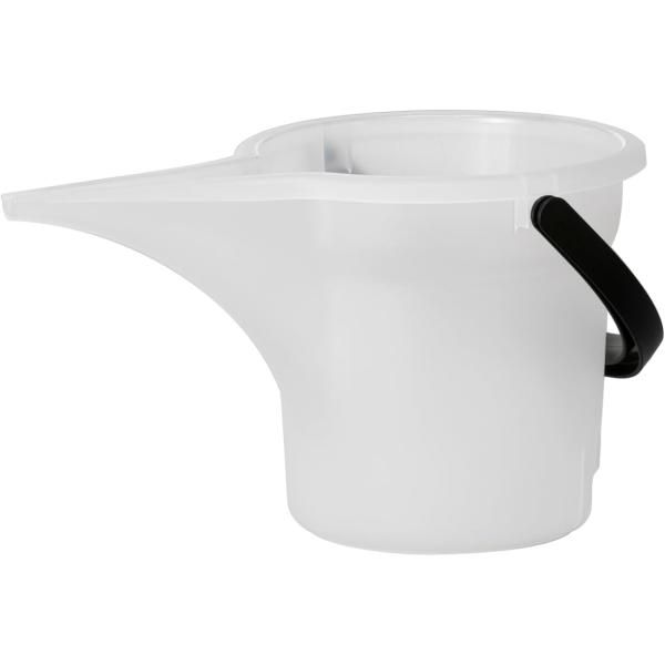 狙った場所にピンポイントで水を注ぐことができる！内側には、液肥・薬剤の希釈に便利な「目盛」付き。「手がかり」付きなので、希釈液肥や水などを手早く撒くことができます。注ぎ口付なので、鉢花などの根本を狙って水やりするのにも便利。サイズ：322x...