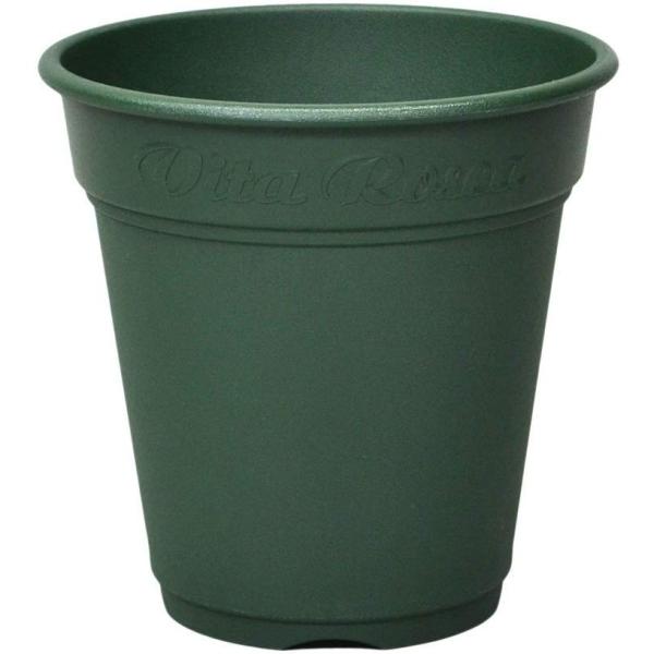 ロゼアポット 240型 グリーン商品詳細園芸愛好家も好む深型のプラスティックプランター。バラやコニファーに最適の鉢です。通気性・排水性の良い底形状です。材質：ポリプロピレンサイズ：24cmΦ高さ23.5cm土容量：約4Lご注意下さい◎写真の...