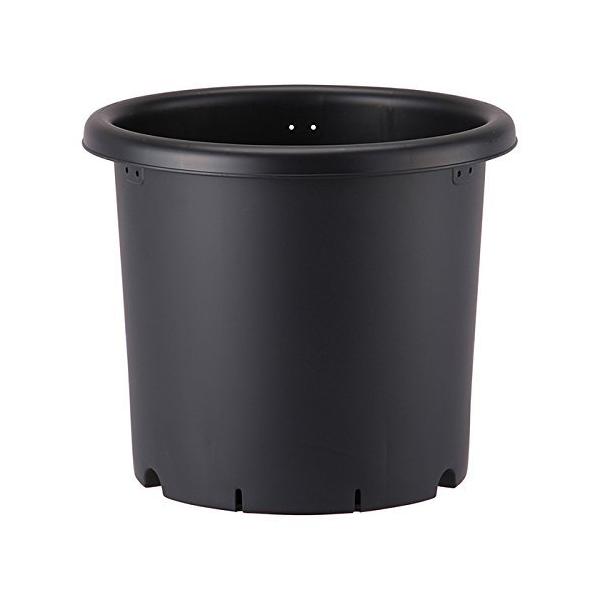 菊鉢 10号 ブラック アップルウェアー菊の栽培に適した土容量タップリで安定感のある寸胴設計。根のサークリング現象の防止に効果的なスリット付き。通水性・通気性のよい底形状。支柱止め用の針金穴３ヵ所付最近流行りのアガベやパキポディウムグラキリ...