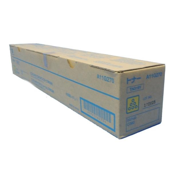 ◆旧パッケージのため、わけあり　お買い得品となっています。◆対応機種は、bizhub C360◆トナーの型番は、TN319Y イエロー トナー◆内容量４３７ｇ