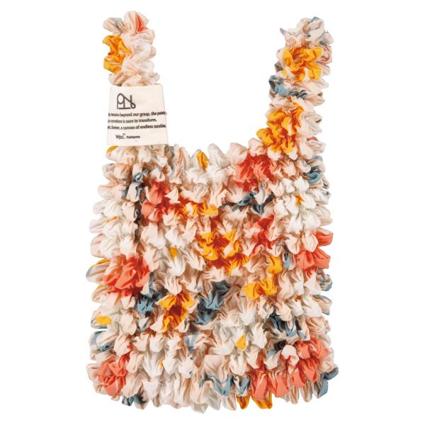 ●【検査機関】一般財団法人　日本繊維製品品質技術センター(発行日:2024年6月20日)入れたものに合わせて形が変わるしぼりバッグコンパクトなサイズながら入れたものに合わせて自由自在に伸び縮みする可愛い柄のミニバッグ。約30gととっても軽く...