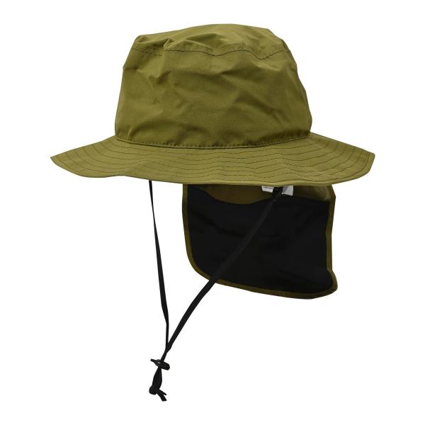 ●はっ水・防水加工生地●裏面メッシュ/ ドローコード付きあご紐●サンシェードにメッシュ切り替え●つばにサンシェード収納可能●サンシェードに保冷剤ポケット付き...