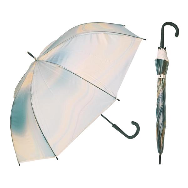 ●ブランド:キウ(Kiu)●色:マーブルグラデーションBL●サイズ:ONESIZE●商品の個数:1●メーカー:KiU●ジャンプ傘/プッシュボタンの位置がシャフトではなくハンドルにある●アンブレラ本体のパーツには極力メタルを使用していないので...