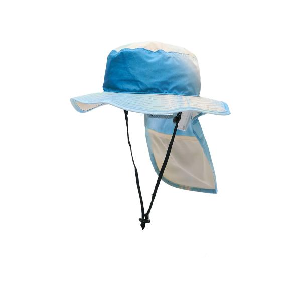 ●はっ水・防水加工生地●裏面メッシュ/ドローコード付きあご紐●サンシェードにメッシュ切り替え●つばにサンシェード収納可能●サンシェードに保冷剤ポケット付き-...