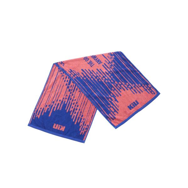 ●色:ネイビー●ブランド:キウ(Kiu)●商品の個数:1●サイズ:ONESIZE●■綿パイル生地●■抗菌防臭加工●■ロゴ入りのオリジナルデザイン【高級感のあるジャガード織り&amp;抗菌防臭加工を施した、KiUのグラフィックを盛り込んだスポ...