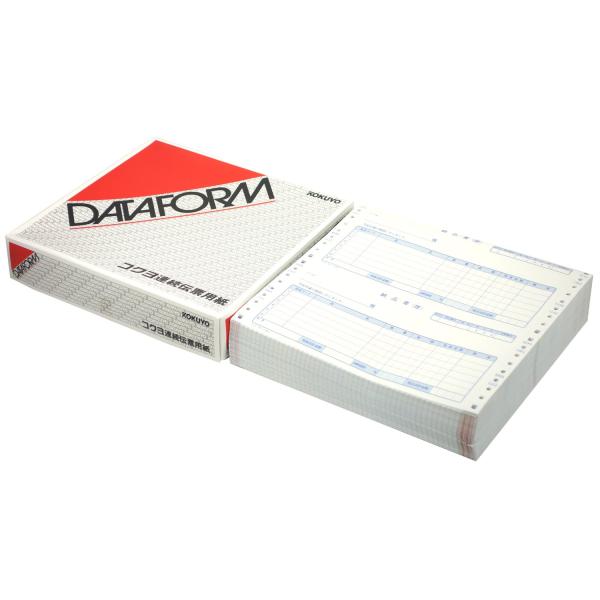 仕様・ 色: ホワイト、ブルー・ 紙・ ノーカーボン紙・ サイズ: T10×Y4 1/2インチ (254.0×114.3mm)・ 重さ: 約6.2g (1組あたり)・ 生産国: 日本商品情報・ ブランド: KOKUYO・ シリーズ: DAT...