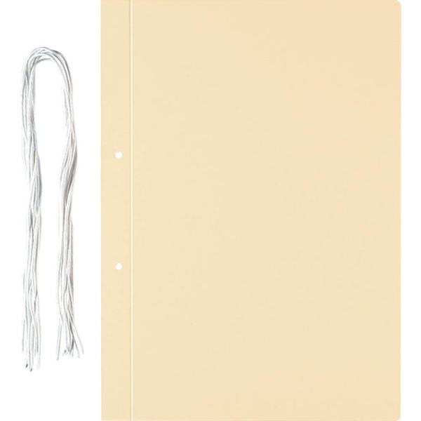 仕様・ 色: ベージュ、ホワイト・ 表紙: 色板紙 (古紙パルプ配合率100%)・ ペーパーつづりひも: 古紙パルプ配合率100%・ サイズ: W215mm x H302mm x D1mm・ 重さ: 約31g・ 生産国: 日本商品情報・ ブ...