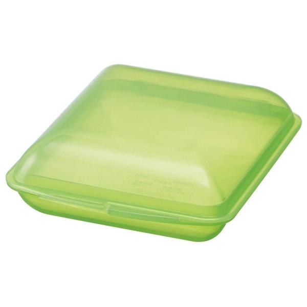 色:グリーン簡単かわいい！のりで包んだ握らないおにぎり【おにぎらず】ランチボックス！クックパッドの人気検索キーワードで急上昇！今話題の【おにぎらず】が簡単に作れる&amp;そのまま持ち運びできる！熱いご飯を握らなくてOK！手を汚さず簡単に作...