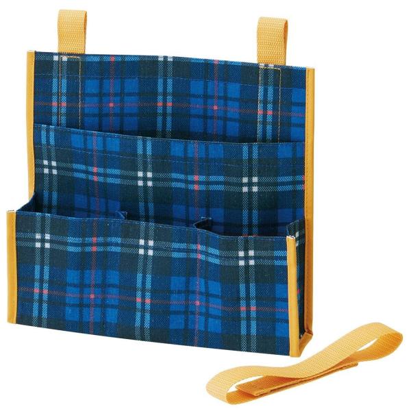 すぐ手の届く場所に、掛ける収納シリーズベッドの手すりなどジャマにならず手の届く所における雑誌や携帯電話、リモコンなどの収納にメガネケースごと入るポケット付面ファスナーでどこにでも取り付けられます洗濯はお避けください