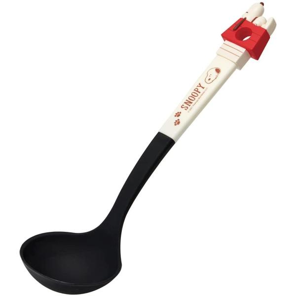 カラー:お玉軽くて持ちやすい鍋や食器等の表面を傷つけにくいナイロン樹脂柄の先に可愛いマスコットが付いたパスタサーバースヌーピーのかわいいお玉