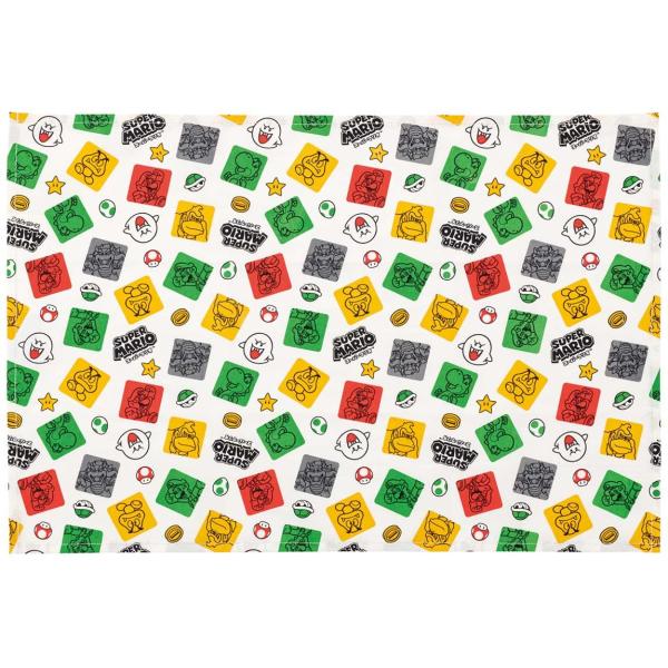 ●色:スーパーマリオ●材質:コットン●サイズ:サイズ:幅60×奥行40×高0.2cm●ブランド:スケーター(Skater)●形状:長方形●サイズ:幅60×奥行40cm●素材・材質:綿●原産国:中国テーブルの汚れを防ぐマット大き目サイズ学校で...