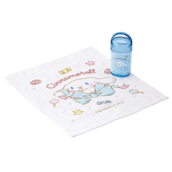 ●サイズ:横5.8×縦4.4×高12.5、おしぼり:横28×縦32cm●材質:ケース:AS樹脂、おしぼり:綿100％、使用抗菌剤の種類:無機抗菌剤●原産国:日本SIAA抗菌加工。Ag+銀イオンで抗菌仕様。細菌の増殖を抑制します。行楽や普段使...