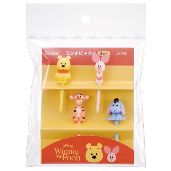 ●サイズ:2.7cm(串部分)●材質:ABS樹脂●原産国:中国かわいいキャラクターのランチピックス。お弁当やお料理を華やかにデコレーション。4種類各1本入り。※ピックスは尖っていて危険です。使用目的以外には使用しないでください。※使用後は小...