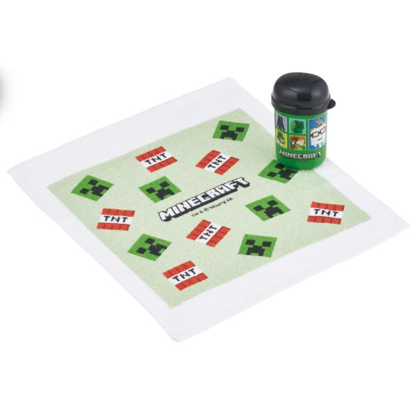 ●サイズ:横28×縦32cm、ケース:横6.8×縦5×高10.8cm●材質:綿100％、ケース:ポリプロピレン●原産国:日本、おしぼり:中国持ち運びに便利なケース付きおしぼり。名前シール付きで幼稚園や学校にピッタリ。おしぼりを凍らせると保冷...