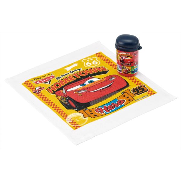 ●サイズ:横28×縦32cm、ケース:横6.8×縦5×高10.8cm●材質:綿100％、ケース:ポリプロピレン●原産国:日本、おしぼり:中国持ち運びに便利なケース付きおしぼり。名前シール付きで幼稚園や学校にピッタリ。おしぼりを凍らせると保冷...