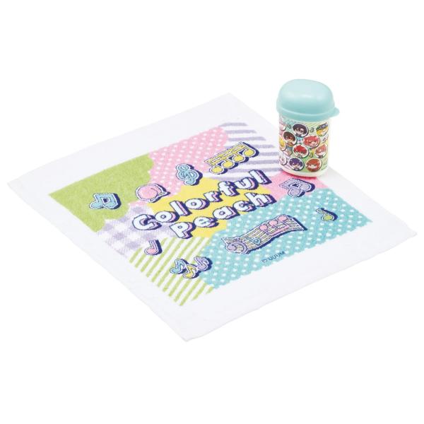 ●色:カラフルピーチ●ブランド:スケーター(Skater)●材質:コットン, ポリプロピレン●商品の個数:1●商品のお手入れ方法:手洗いのみ●サイズ:横28×縦32cm、ケース:横6.8×縦5×高10.8cm●材質:綿100％、ケース:ポリ...